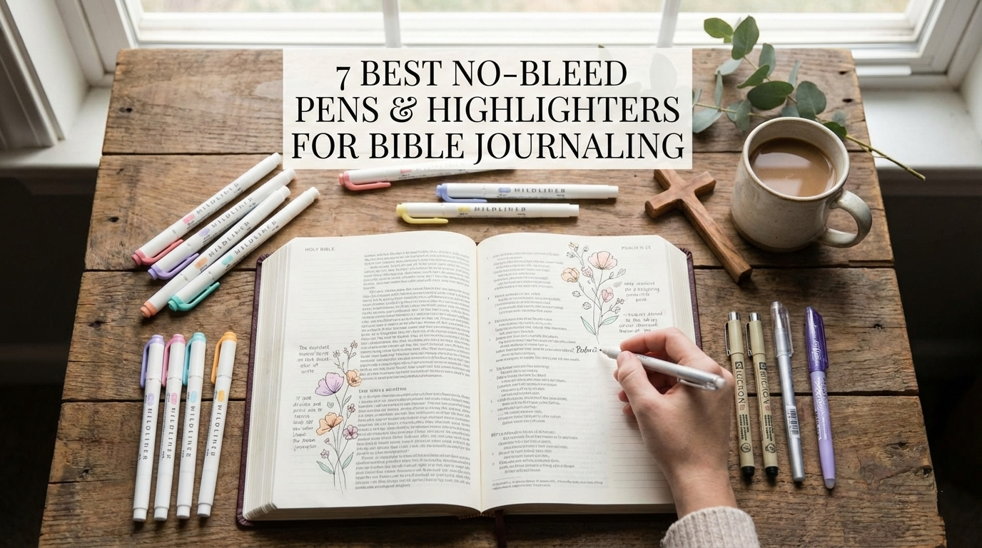 7 Best No-Bleed Pens & Highlighters for Bible Journaling (2026 Guide ...