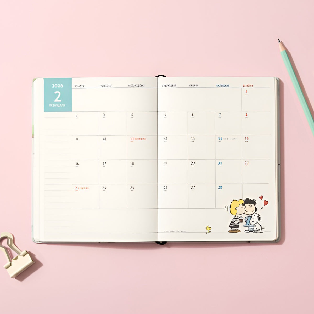 Peanuts Snoopy 2026 Schedule Book - Holiday - 10 IN STOCK! – Kawaii ...