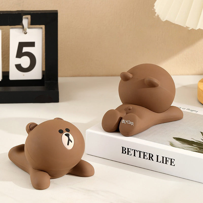 Brown & Friends Phone Stand - Limited Line Friends Edition – Kawaii ...