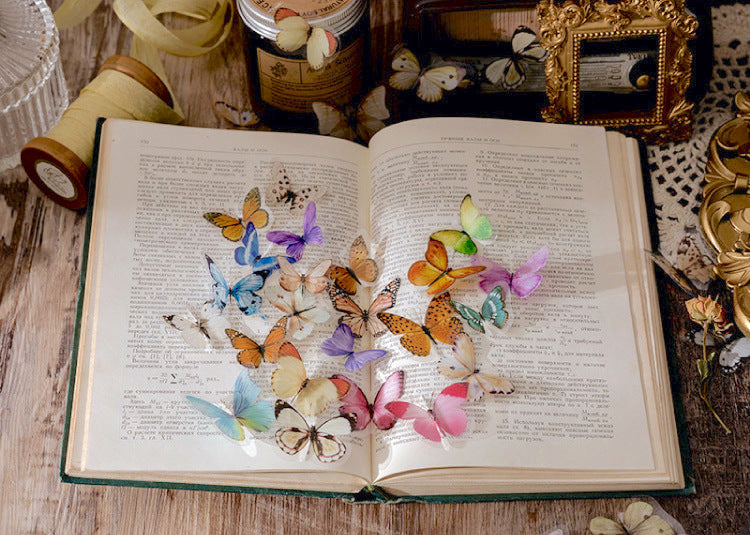 MO•CARD Original Deco Stickers - Blue Butterflies – Kawaii Stationery Shop