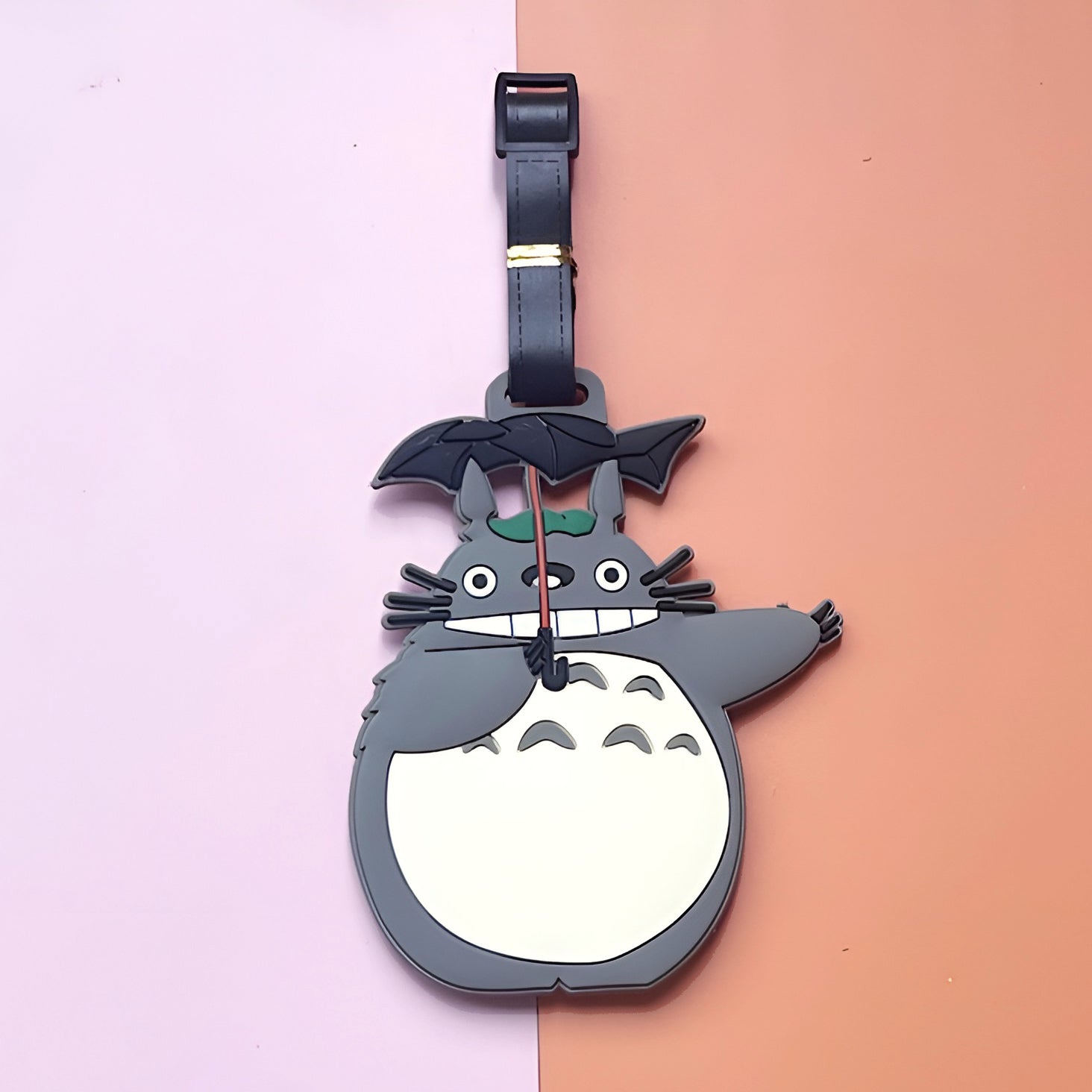 My Neighbor Totoro Travel Luggage Name Tag – Umbrella Ride – Kawaii ...