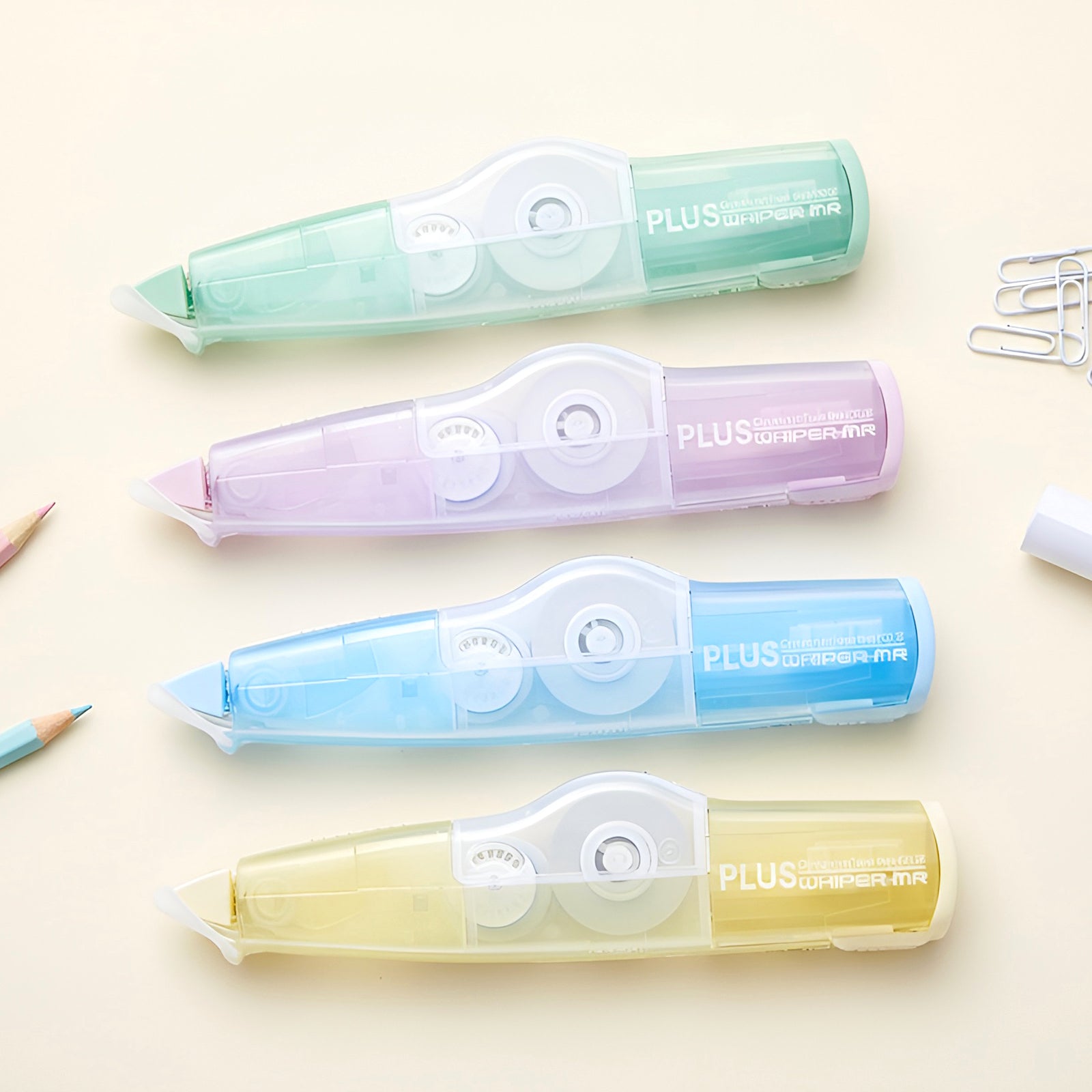 PLUS Whiper Correction Tape - Milky Series – Kawaii Stationery Shop