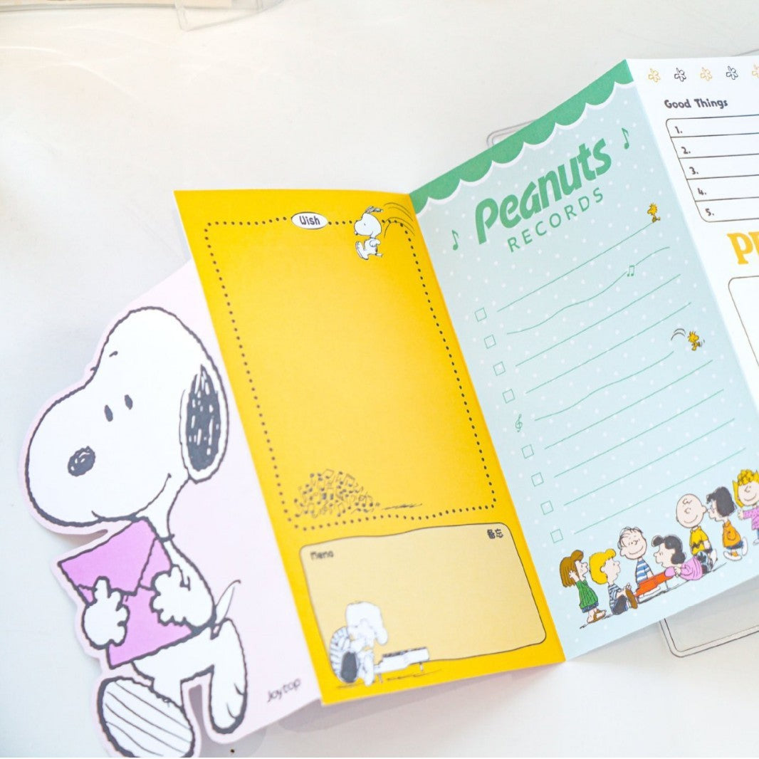 Peanuts Snoopy Transparent Binder - Peanuts Records - Limited Edition ...