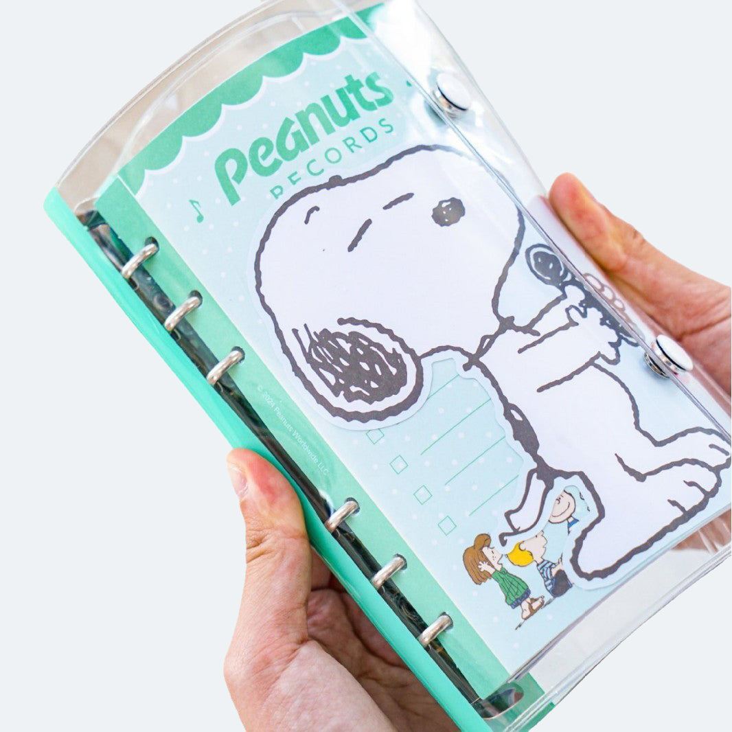 Peanuts Snoopy Transparent Binder - Peanuts Records - Limited Edition ...