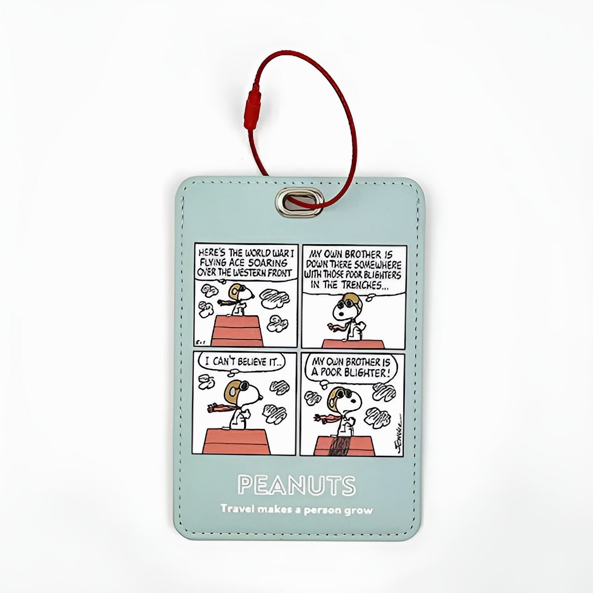 Peanuts Snoopy Travel Luggage Name Tag - Comic Strip – Kawaii ...