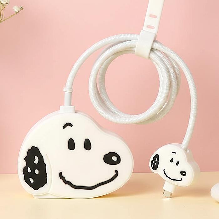 Peanuts Snoopy Type-C Fast Charging Cable Cover – Kawaii Stationery Shop