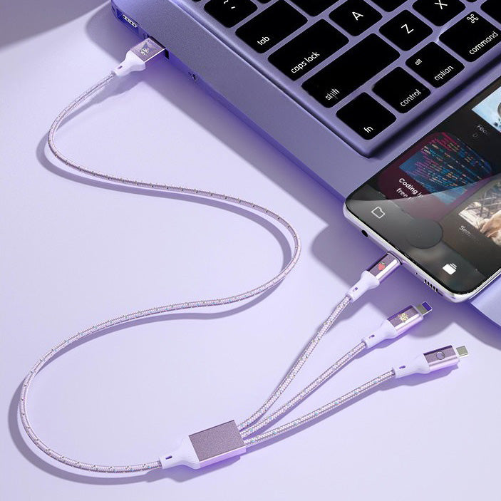 Sanrio Characters 3-in-1 Fast Charging Cable - NEW Version – Kawaii ...