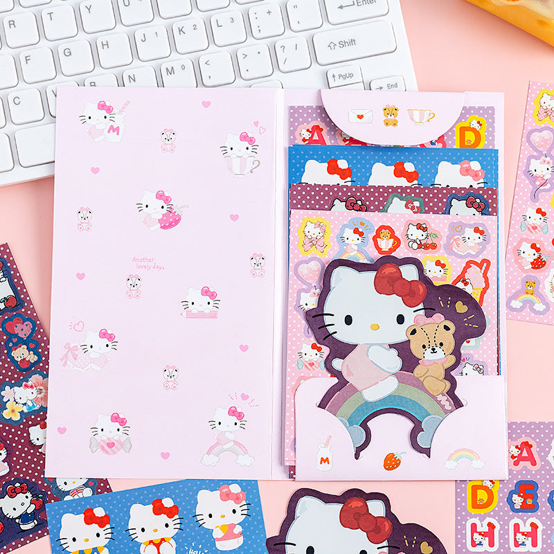 Sanrio Characters Sticker Set (5 Types) – Kawaii Stationery Shop
