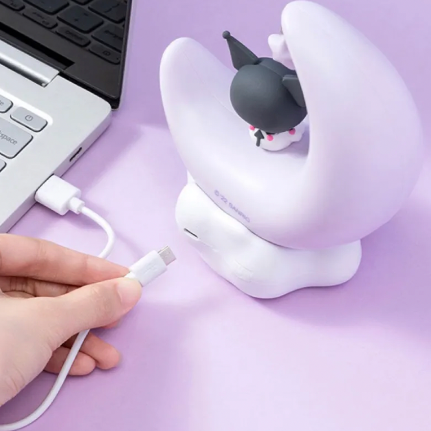Sanrio Moon Shaped Desk Light – Kawaii Stationery Shop