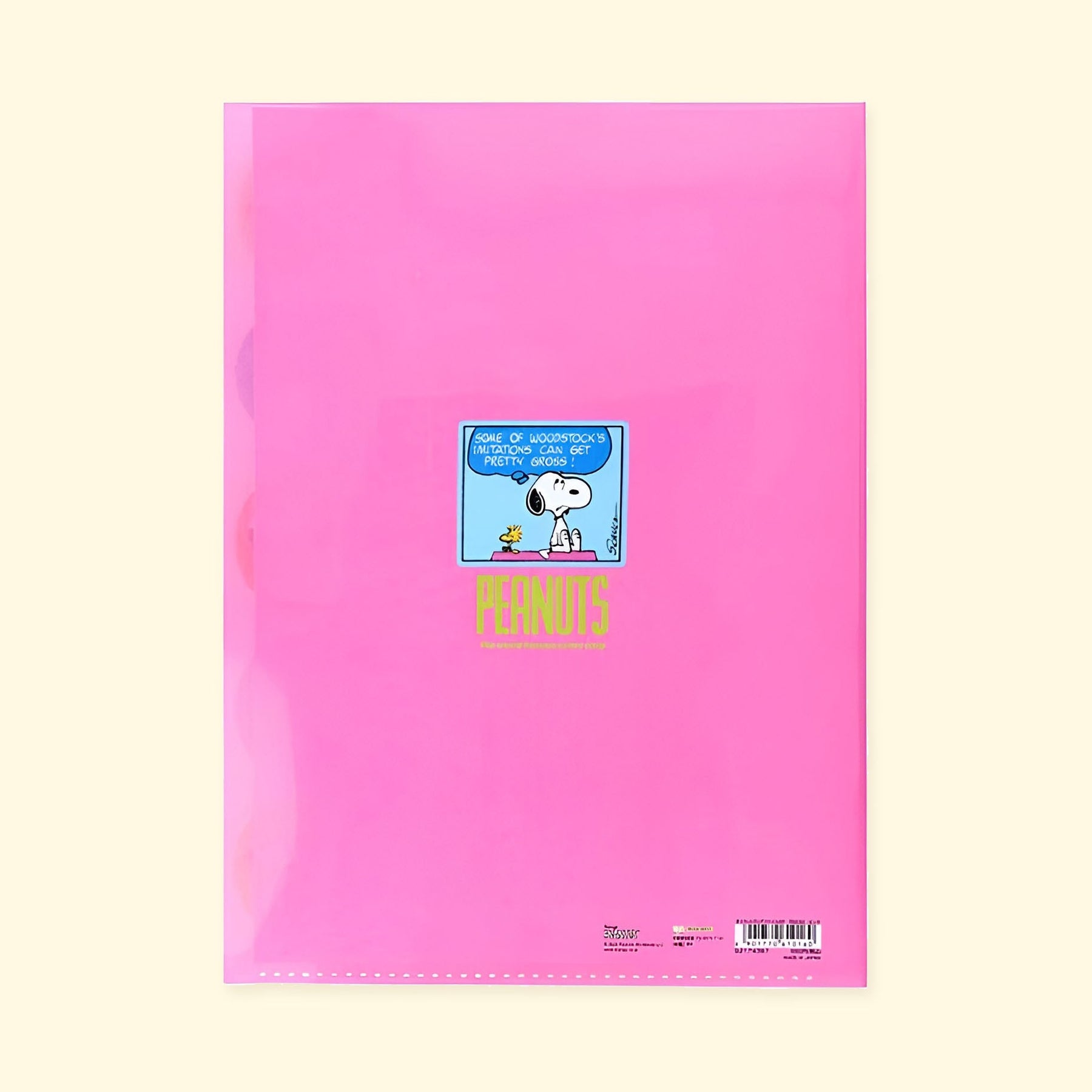 Sun-Star Peanuts Snoopy Folder With Dividers - Pink - New Limited ...